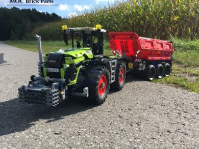 Download. 42054 Tractor Fit Voor Trailer MOC-8830 Zelf Dumping Trailer ...